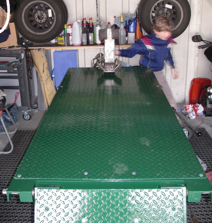 Fabrication table élévatrice / Lève-moto